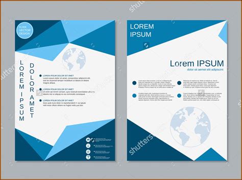 Double Sided Pamphlet Template Template 2 Resume Examples X42m4er1vk