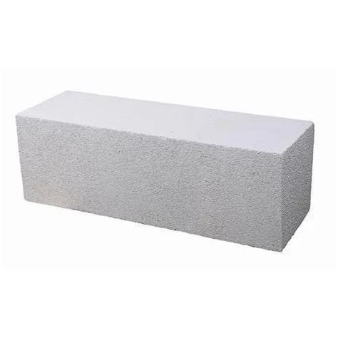 White 8 3 Mm Thick Rectangular Solid Concrete Lightweight Block At Best