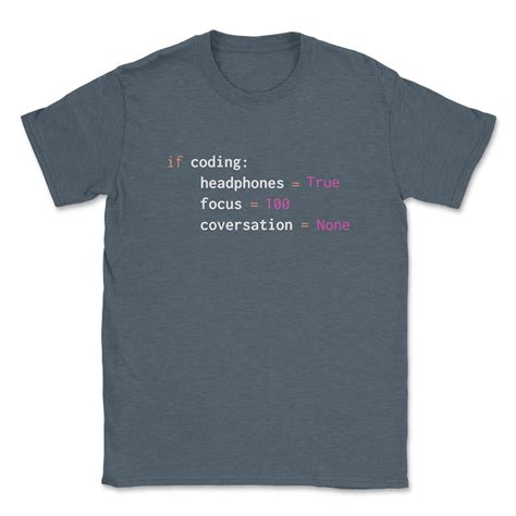 Python Programming Product With Funny Python Coding Print Unisex T