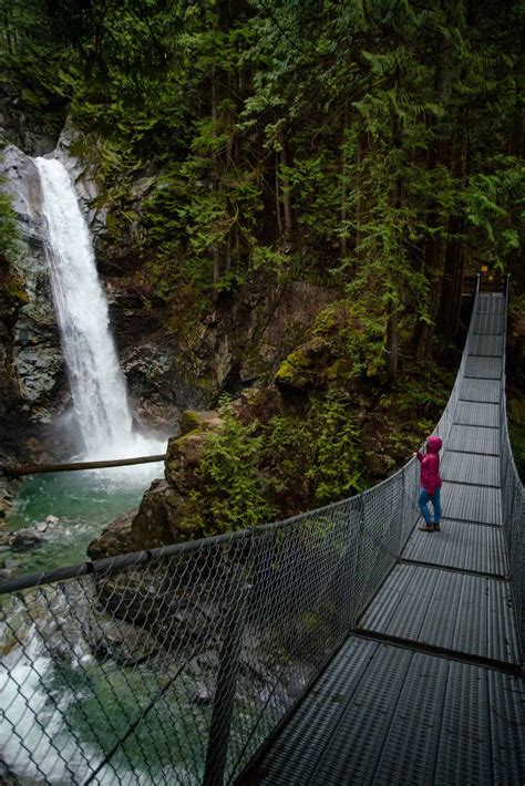 How To Visit Cascade Falls And Suspension Bridge Vancouver