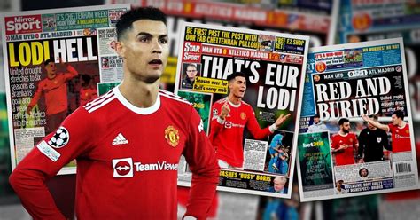 Falló” La Dura Reacción De La Prensa Inglesa Con Cristiano Ronaldo