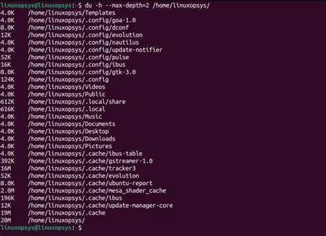 Disk Usage At The Directory Or File Level Linuxopsys