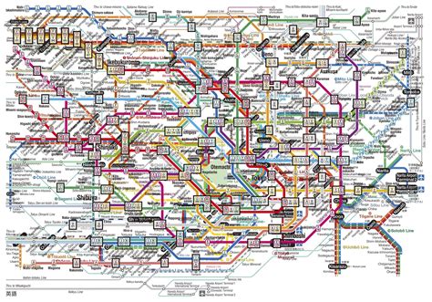 Tokyo Subway Map R Beamazed