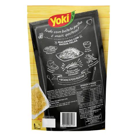 Yoki Batata Palha Extrafina Sabor Parmesão Preço Rappi