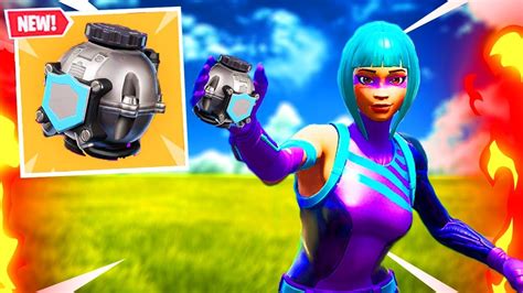 The New Shield Bubble Item In Fortnite Gameplay Youtube