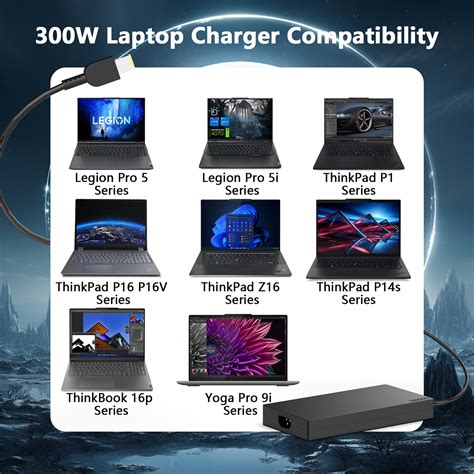 300w 20v 15a With Usb Square Plug Replacement Power Adapter Laptop