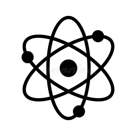 Physics Stock Vector Illustration Of Black Icon Knowledge 333973497