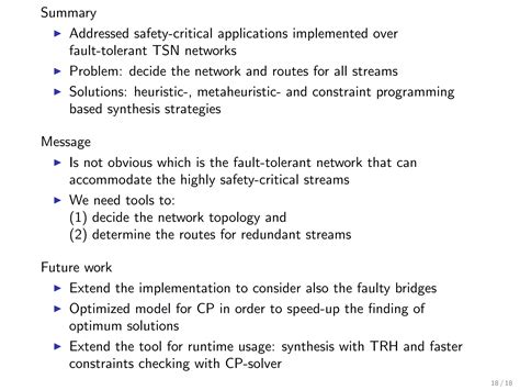 Fault Tolerant Topology And Routing Synthesis For Ieee Time Sensitive