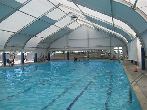 Sprung Project Fort Hunter Liggett Pool Enclosure Military Mwr