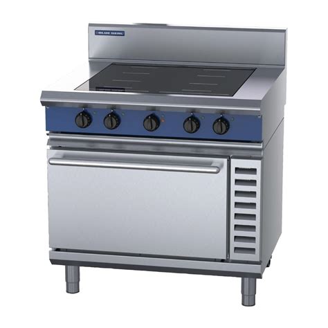 Blue Seal 900mm Induction Oven Range 4 X Full Area 5kw Ukin54f