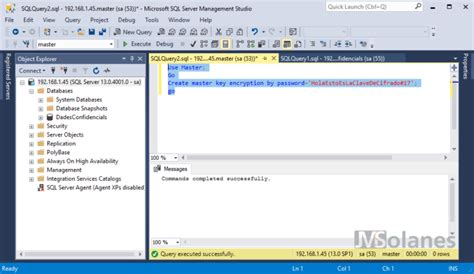 Cifrado De Base De Datos Sql Server Por Tde Josep Maria Solanes