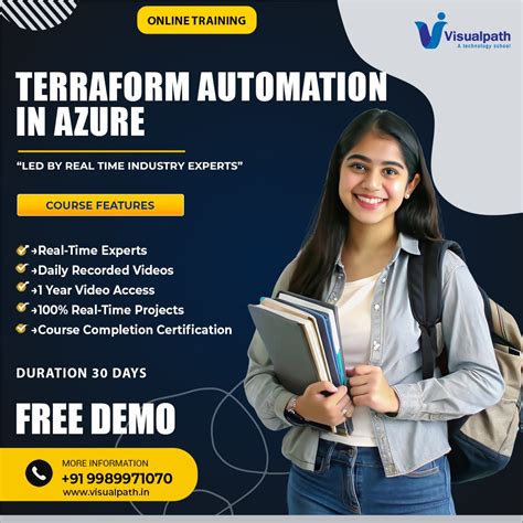 Terraform Automation In Azure Cloud Online Training — Hyderabad Siva