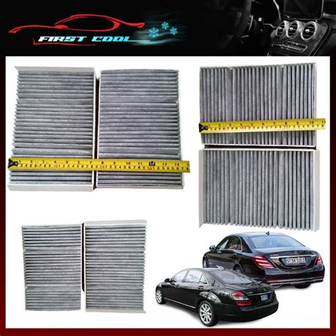 Fc Aircond Air Filter Carbon 2pcs Mercedes Benz W221 W222 Fc Shopee