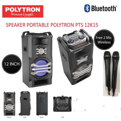 Jual Speaker Polytron Pts 12kf15 Speaker Polytron Portable Speaker