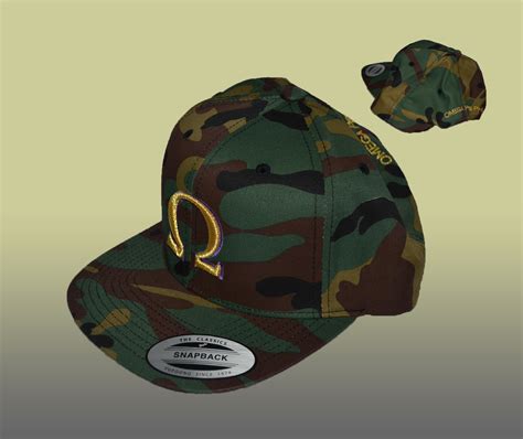 Omega Psi Phi Camo Hat