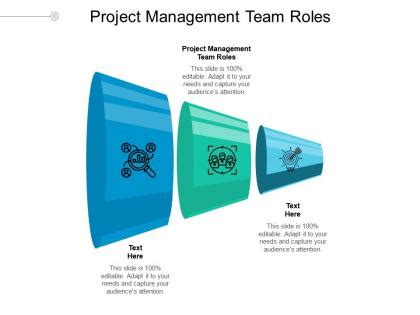 Project Team Roles Slide Team