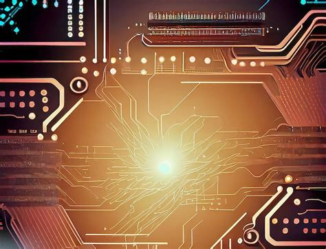 Premium Ai Image Colorful Tech Background Texture