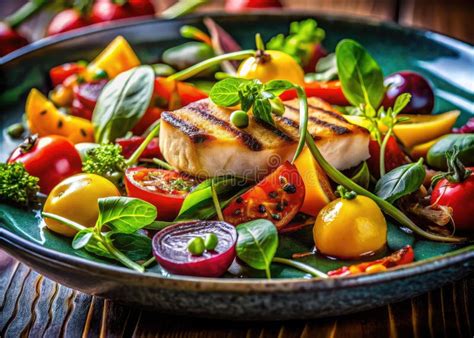Captivating Food Photography Vibrant Line Art And Bold Colors Elevate