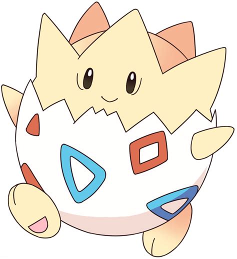 Togepi Pokemon Friendship Symbol Cute Features Fairy Type Joyful Nature Png