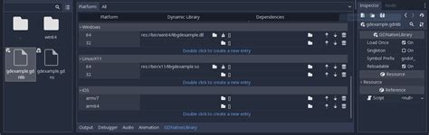 Gdnative C 示例 — Godot Engine 3x 简体中文文档