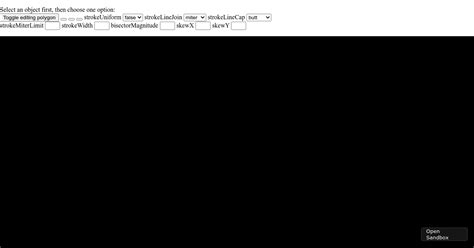 Bug Orthogonal Codesandbox