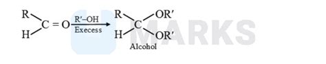 When Aldehyde Is Treated With Excess Of Monohydric Alcohol Forms