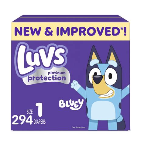 Luvs Diapers Size 1 294 Count Disposable Diapers Packaging May Vary