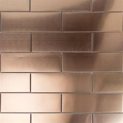 Metal Tile Tile The Home Depot