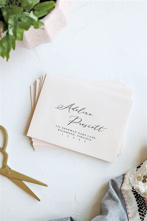 how to print envelopes the easy way pipkin paper company