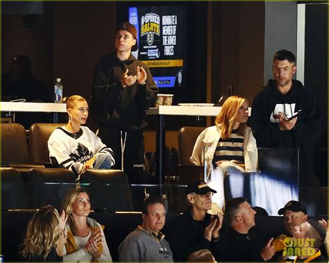 Hailey Bieber Consoles Justin Bieber As Toronto Maple Leafs Lose