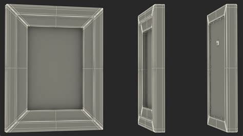 Picture Frames Collection 4 3d Model 34 3ds Fbx Obj Ma Max C4d