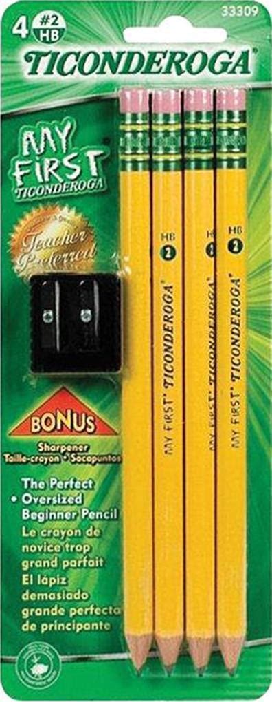 Ticonderoga 4 Count Beginner Pencils With Sharpener Compass Closeouts
