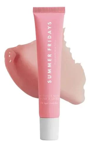 Brillo Labial Summer Fridays Lip Butter Balm Color Pink Sugar Envío Gratis