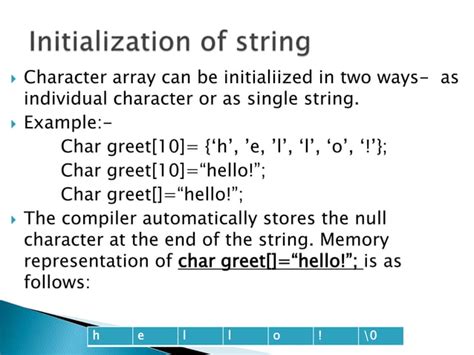 String Computer Programming And Utilization Pptx