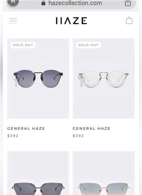 Nyc Designer Haze Eyewear Worn By Celebrities Luxury Apparel On Carousell