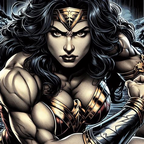 Wonder Woman Muscle By Zzzz321 On Deviantart