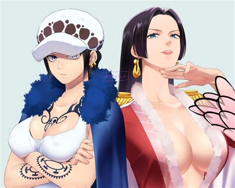 Shinto S Boa Hancock Trafalgar Law Trafalgar Law Female One Piece