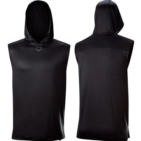 Evoshield Mens Sleeveless Lightweight Pregame Hoodie Wb60072