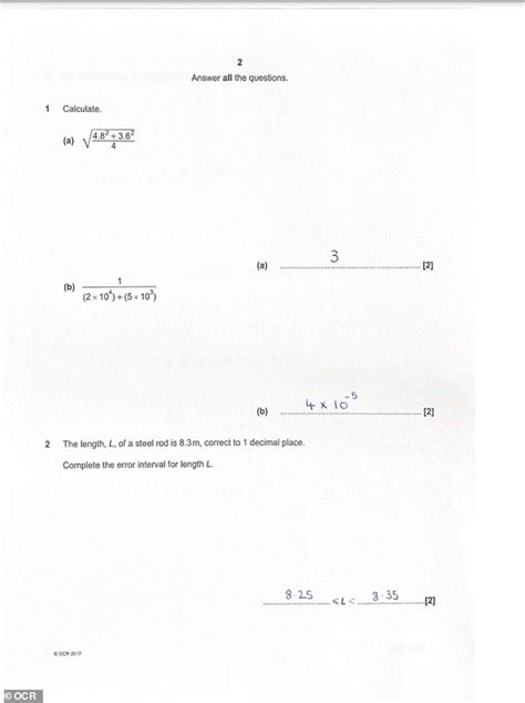 Can You Answer These Gcse Maths Questions Test Your Brain With These