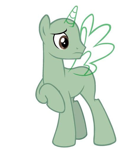 Stallion Mlp Male Pegasus Base