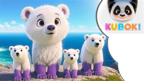 🇨🇳 北极熊雪地派对！🐾 ️ 在冰雪中跳舞、滑行和玩耍！ ️ Youtube