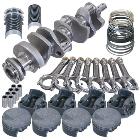 Eagle Chevy 454 4250in Crank 6385in I Beam Rods 3cc Flat Top 4320in