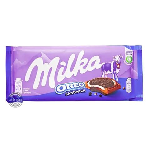 خرید تابلت شکلات میلکا ساندویچ اورئو بهترین قیمت احسان مارکت