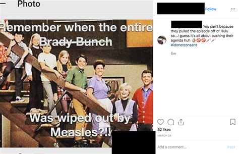 Marcia Brady Upset Anti Vaxxers Are Using A Brady Bunch Meme To