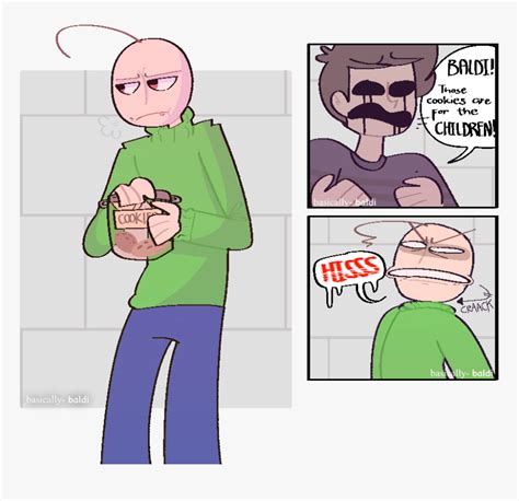 Baldis Basics Basically Baldi Hd Png Download Kindpng
