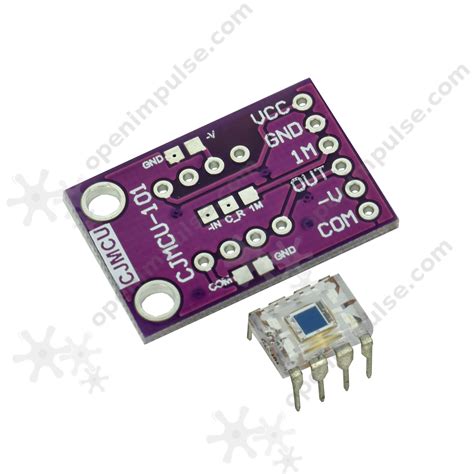 Opt 101 Analog Light Intensity Sensor Module Open Impulseopen Impulse