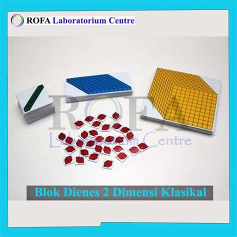 Promo Blok Dienes Dienes Block Alat Peraga Nilai Tempat Suatu