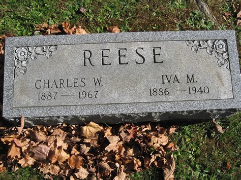 Charles W Reese 1887 1967 Find A Grave Memorial