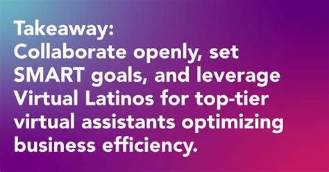 How To Set Clear Objectives For Virtual Assistants Virtual Latinos