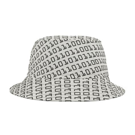 Binary Code Bucket Hat Computer Programmer Hats Software Engineer